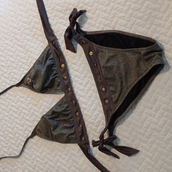 True Religion | Swim | True Religion Rivet Logo Bikini Bathing Suit L ...